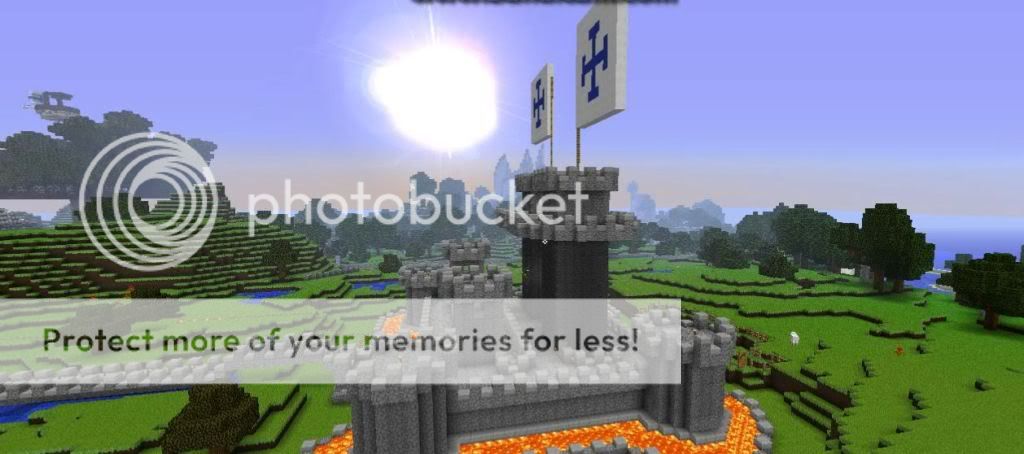 Castle, 4 pics. Lava moat Working draw bridge - Screenshots - Show Your ...