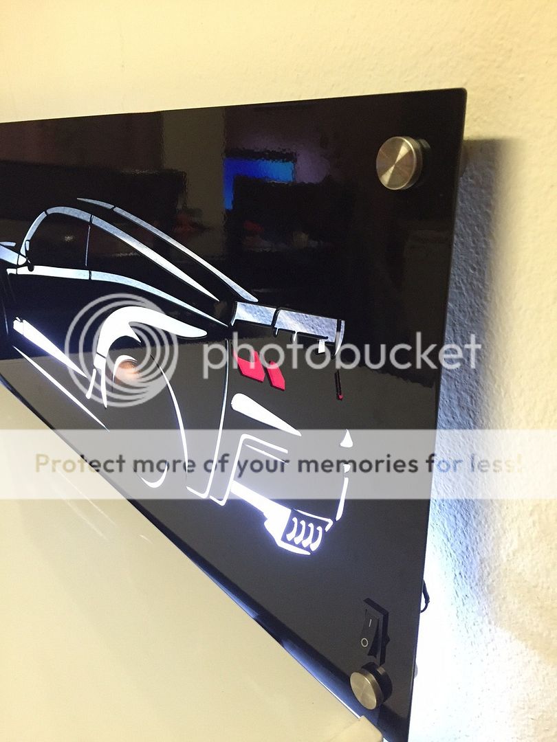 Laser Cut C7 Backlit Wall Sign - CorvetteForum - Chevrolet Corvette ...