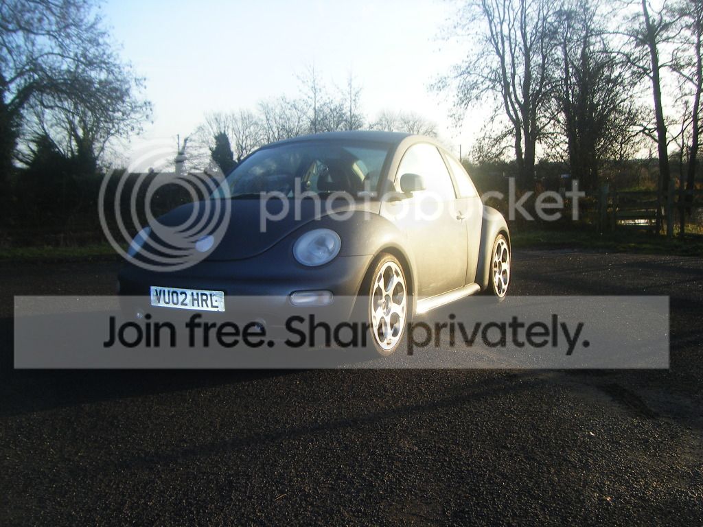 For Sale - or px o2 reg 20v turbo beetle 225bhp lowered on 19" lambo ...