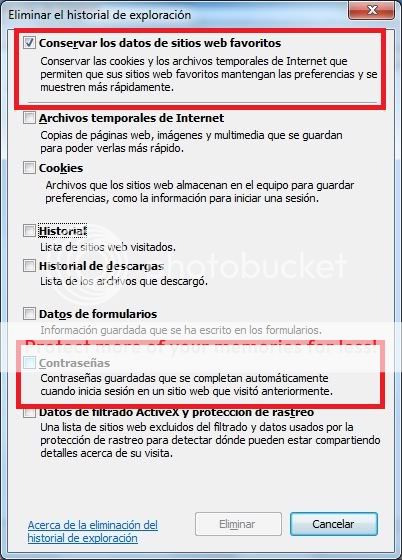 ¿Cómo borrar contraseñas guardadas de Internet Explorer - Microsoft ...
