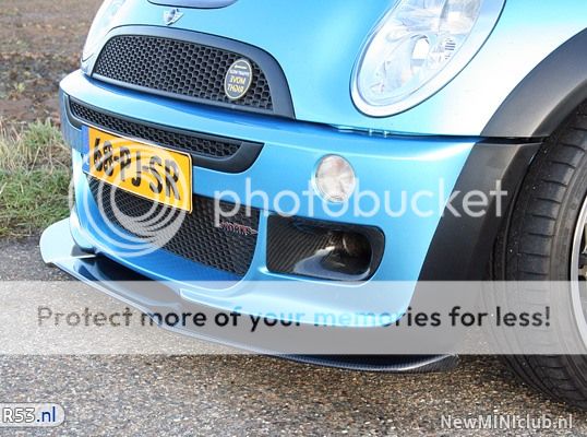 Splitter / lip / front spoiler to fit on an r53 aero front bumper ...