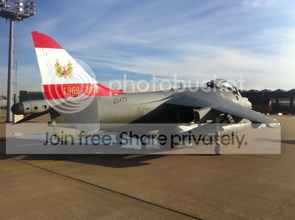 Harrier Disbandment Colour Schemes - Aviation Photography ...