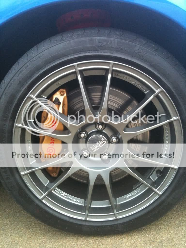 OZ Ultraleggera 17" Gunmetal - NASIOC